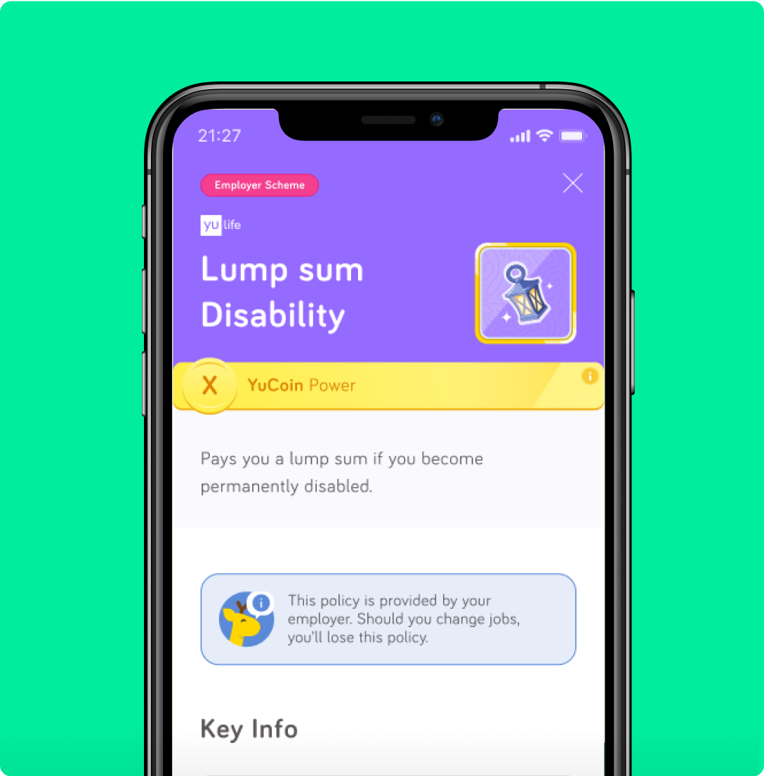 Lump Sum Disability | YuLife